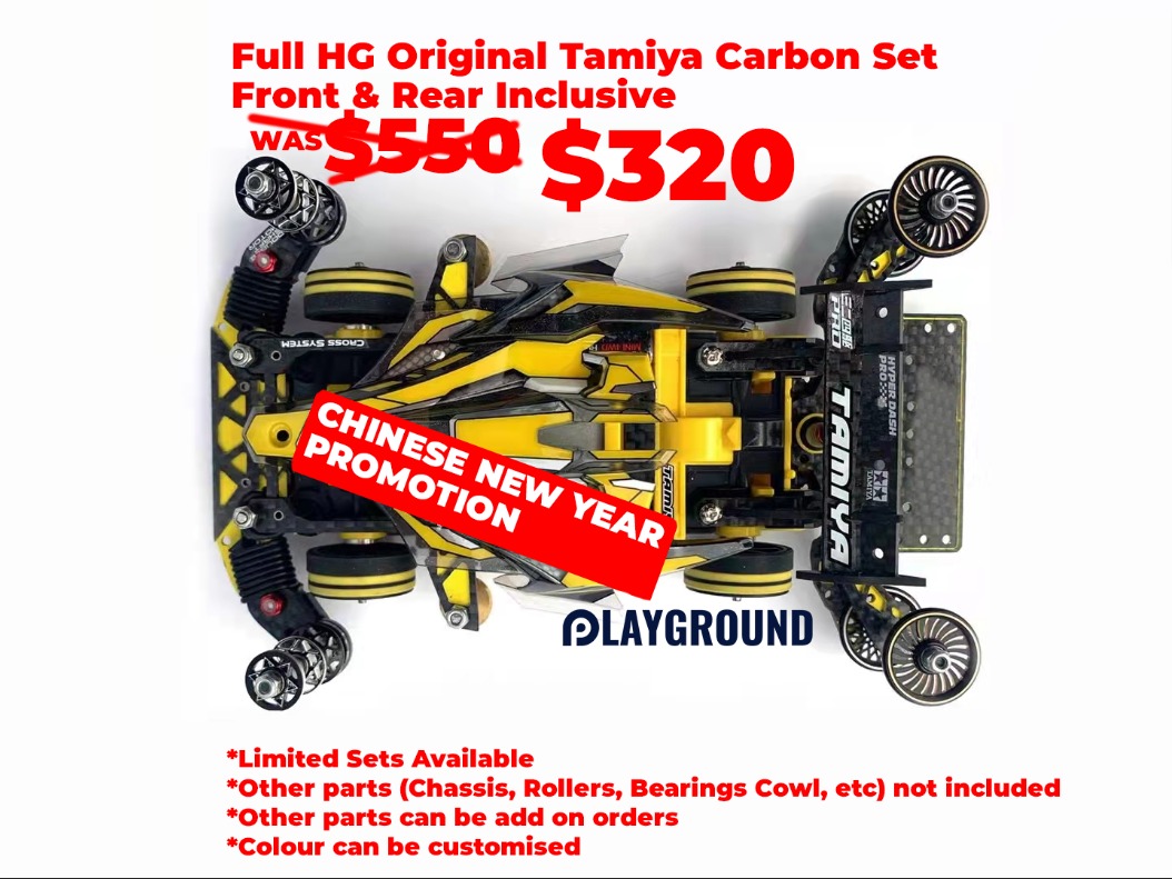 Playground CNC ORIGINAL CARBON PIVOT SET - The Playground