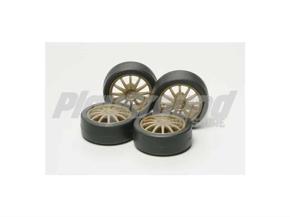 Tamiya 15358 Low-Profile Tire & Wheel Set (Fin) - The Playground Hobby ...