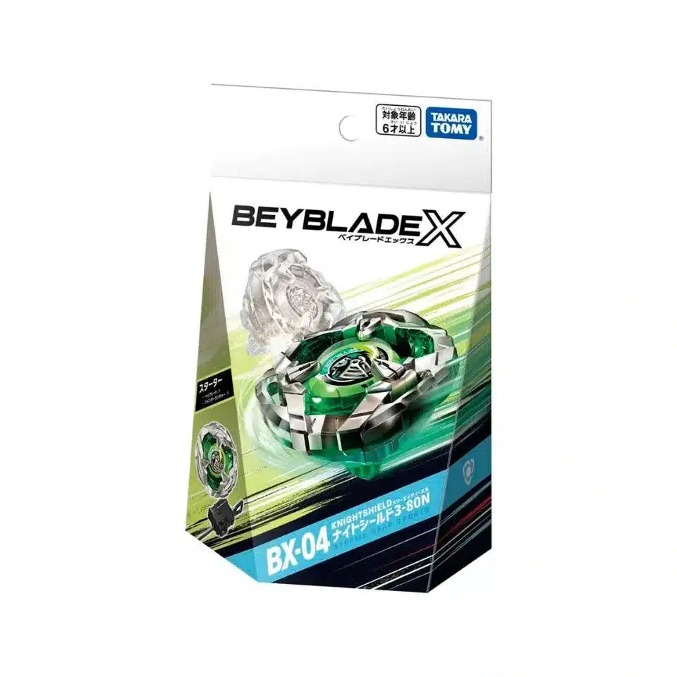 Beyblade X - BX-04 Knight Shield 3-80N Starter Set - The Playground ...